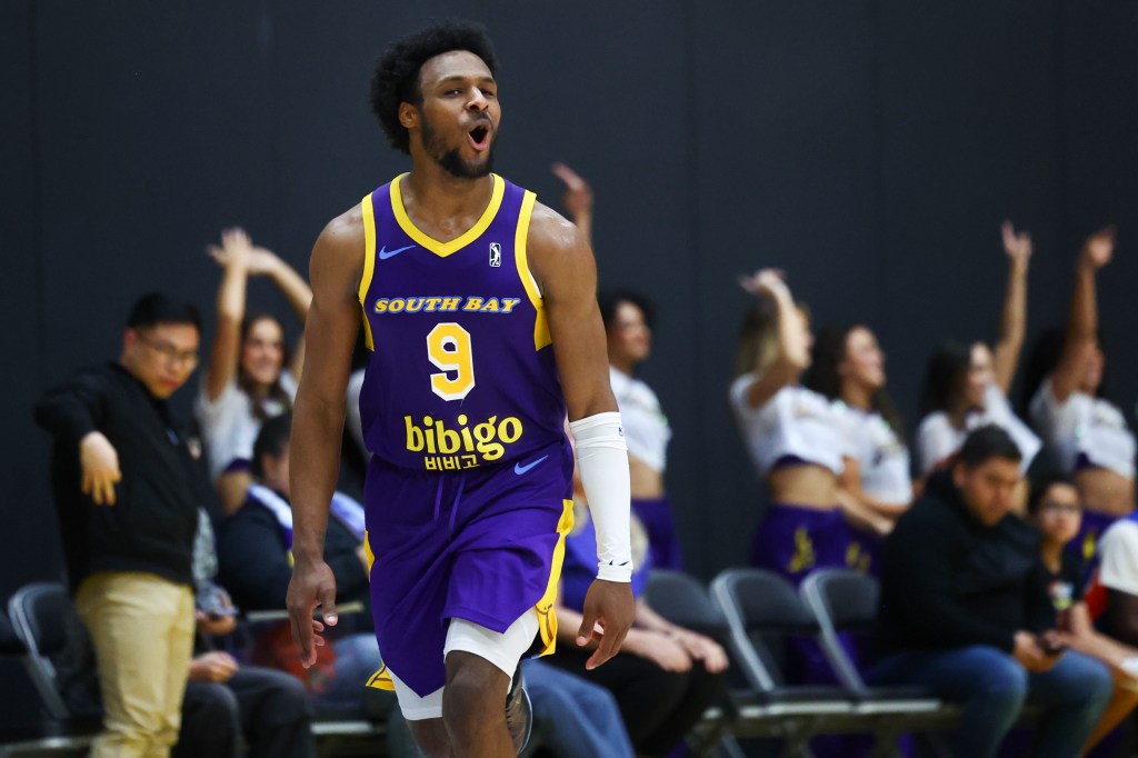 Bronny James scores 31 points in career-best G League performance ...