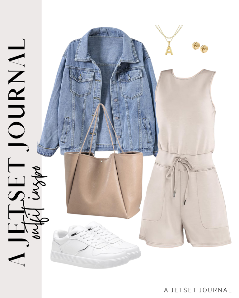 Easiest Ways to Style a Romper with a Denim Jacket