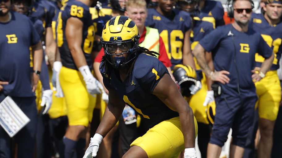 Michigan football moving Jaishawn Barham to EDGE could earn him a ...