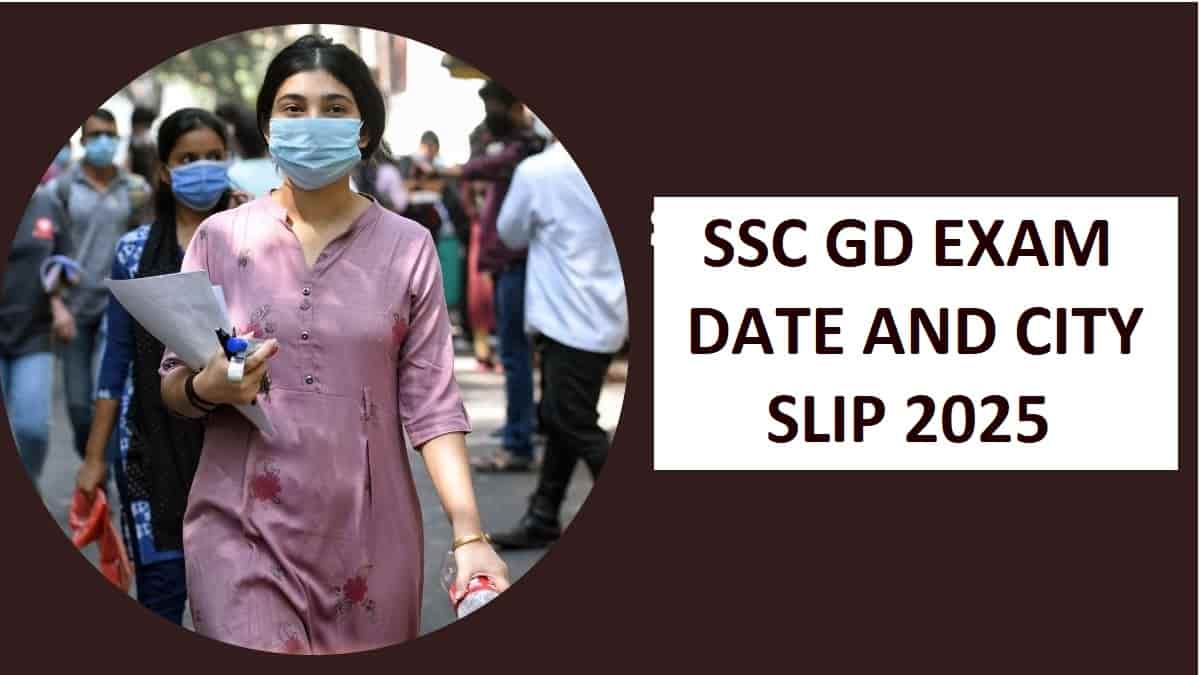 SSC GD Exam City and Date Today at ssc.gov.in: Check Constable Admit ...