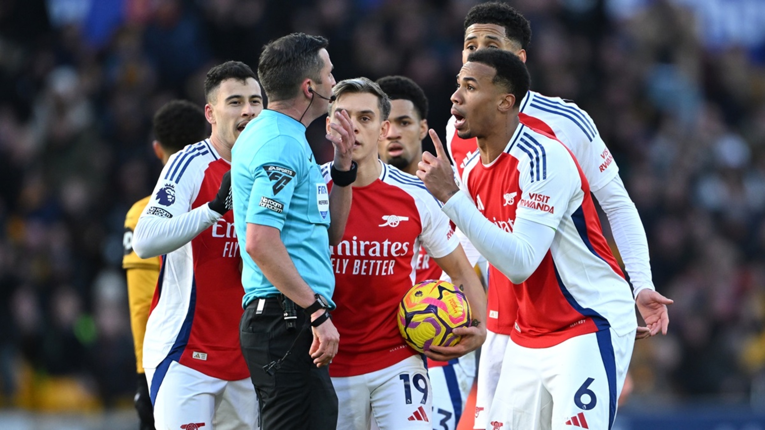 Referee named for the Arsenal v Tottenham game