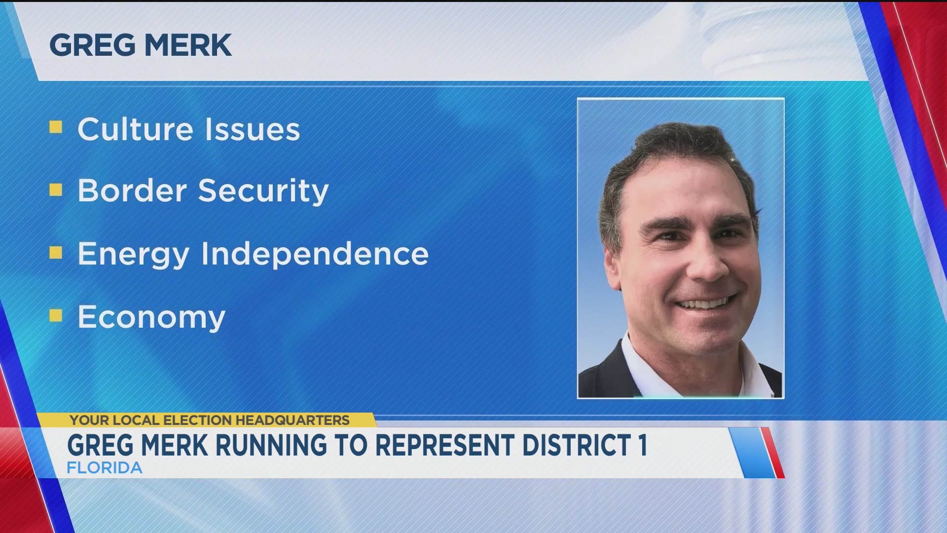 Northwest Florida Primary Election Profile: Greg Merk