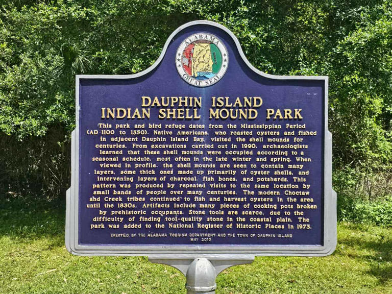 Indian Shell Mound Park - Dauphin Island
