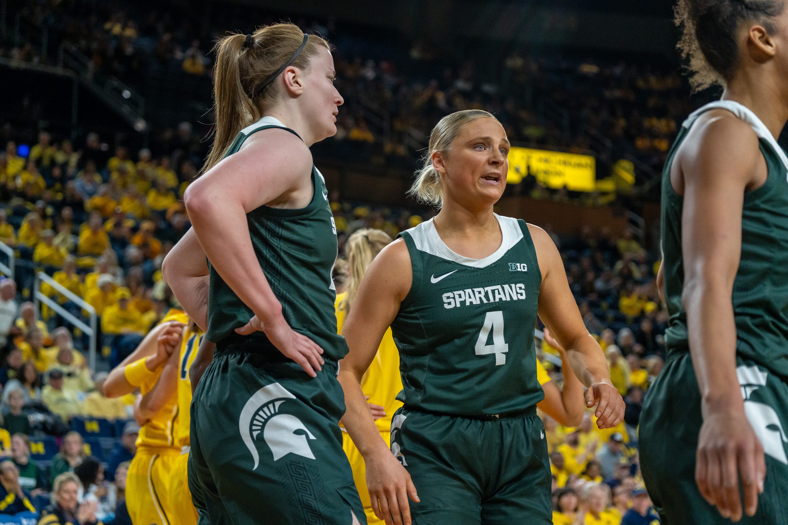 Michigan State women's basketball dominated Michigan, 88-58, in first ...