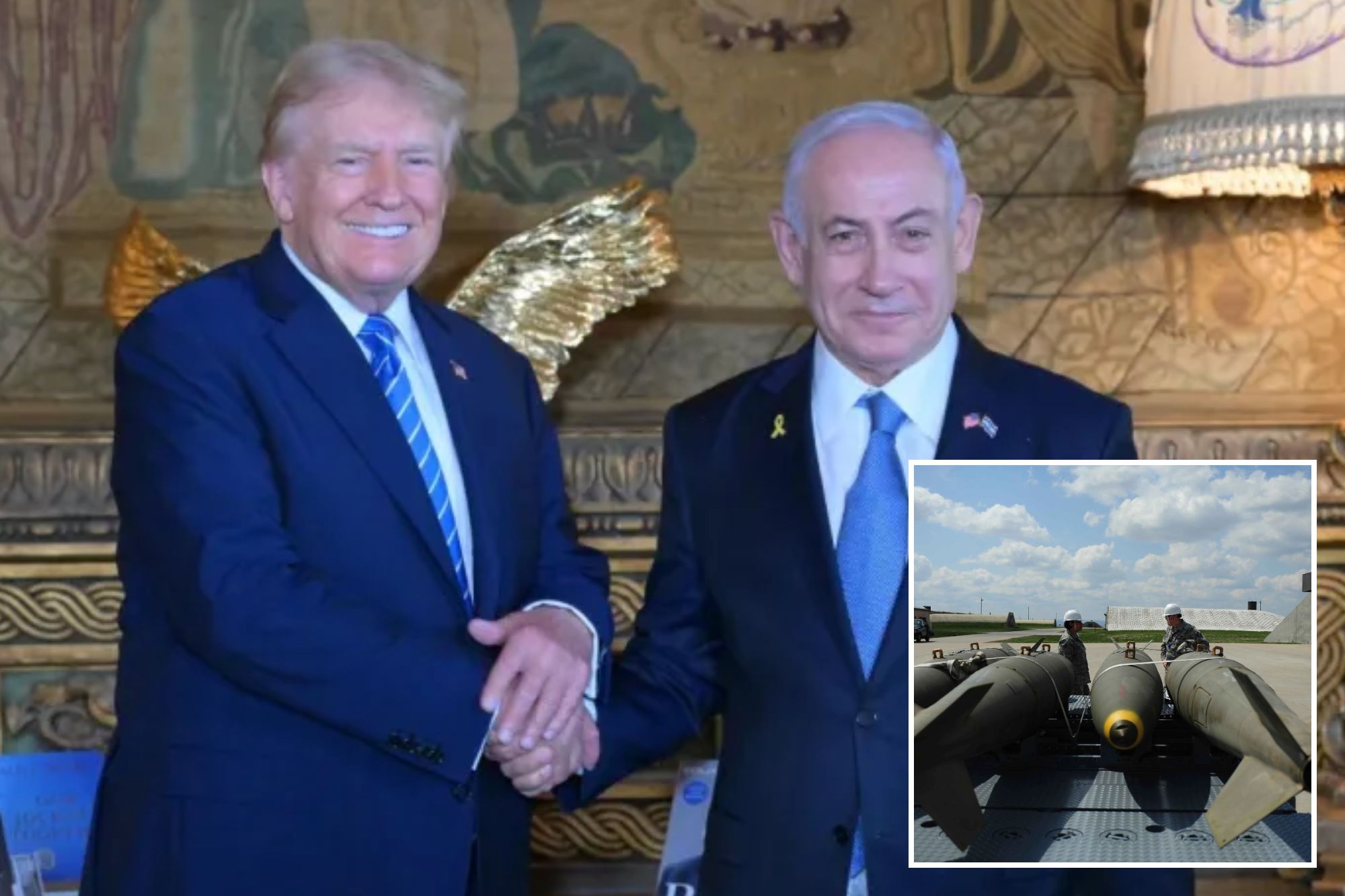 Trump sending Israel thousands of 2,000-pound bombs despite cease-fire ...