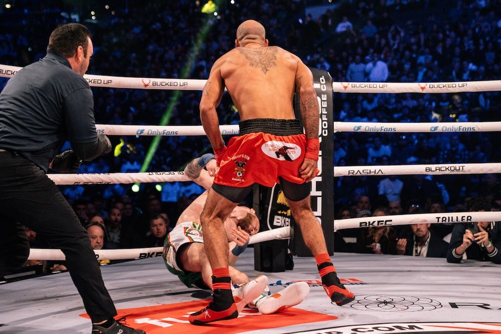 BKFC KnuckleMania 5 video: Kaine Tomlinson Jr. flattens Patrick ...