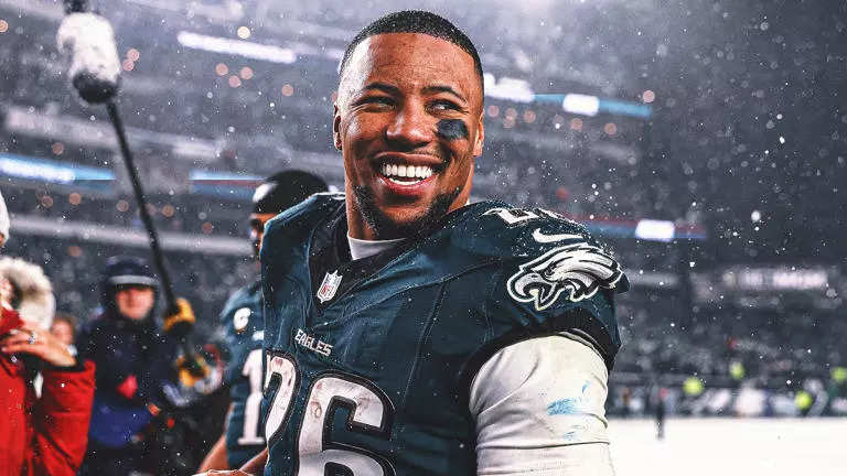 Philadelphia Eagles RB Saquon Barkley Eyes NFL History Ahead of NFC ...