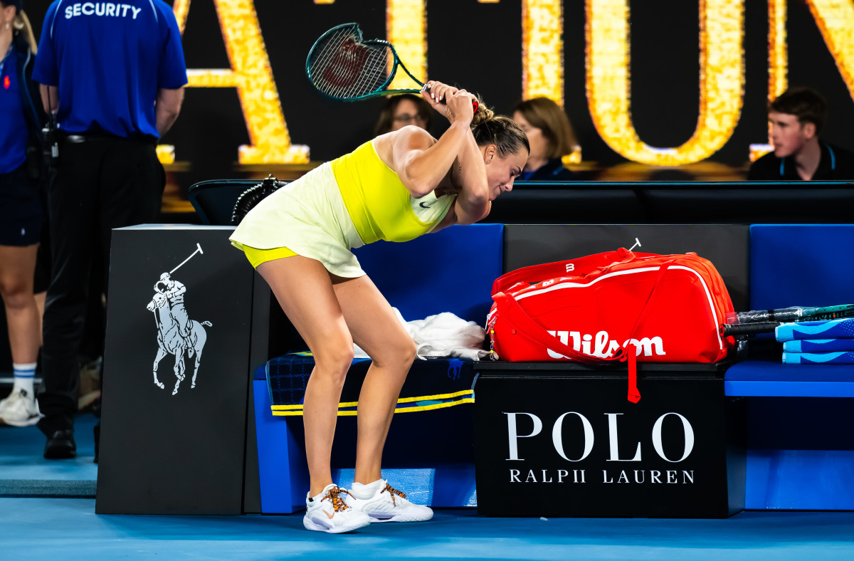 Video Of Tennis Star Aryna Sabalenka Destroying Racket Goes Viral After ...