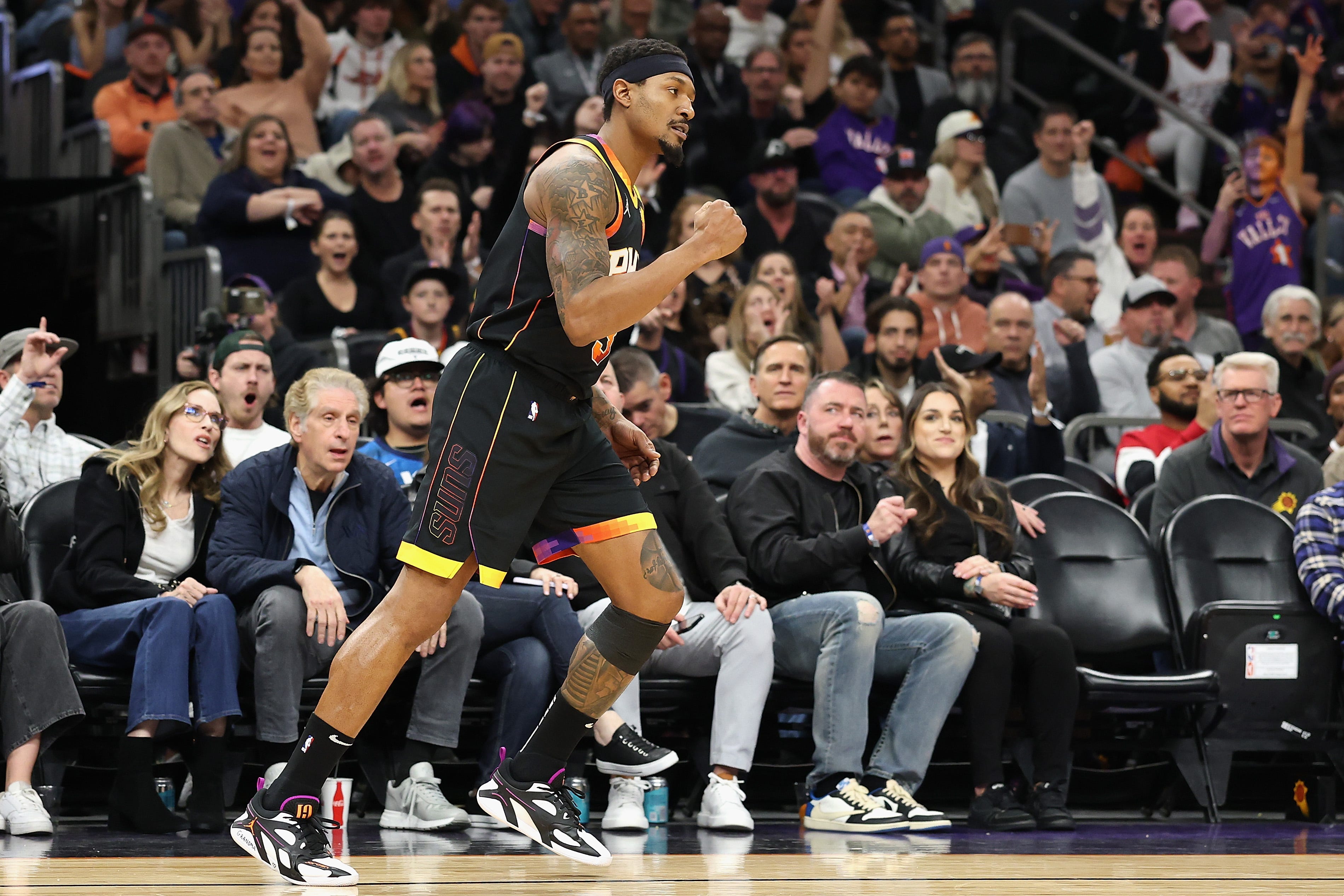 Bradley Beal addresses heckling Suns fan ejected, wife reaction: 'She's ...