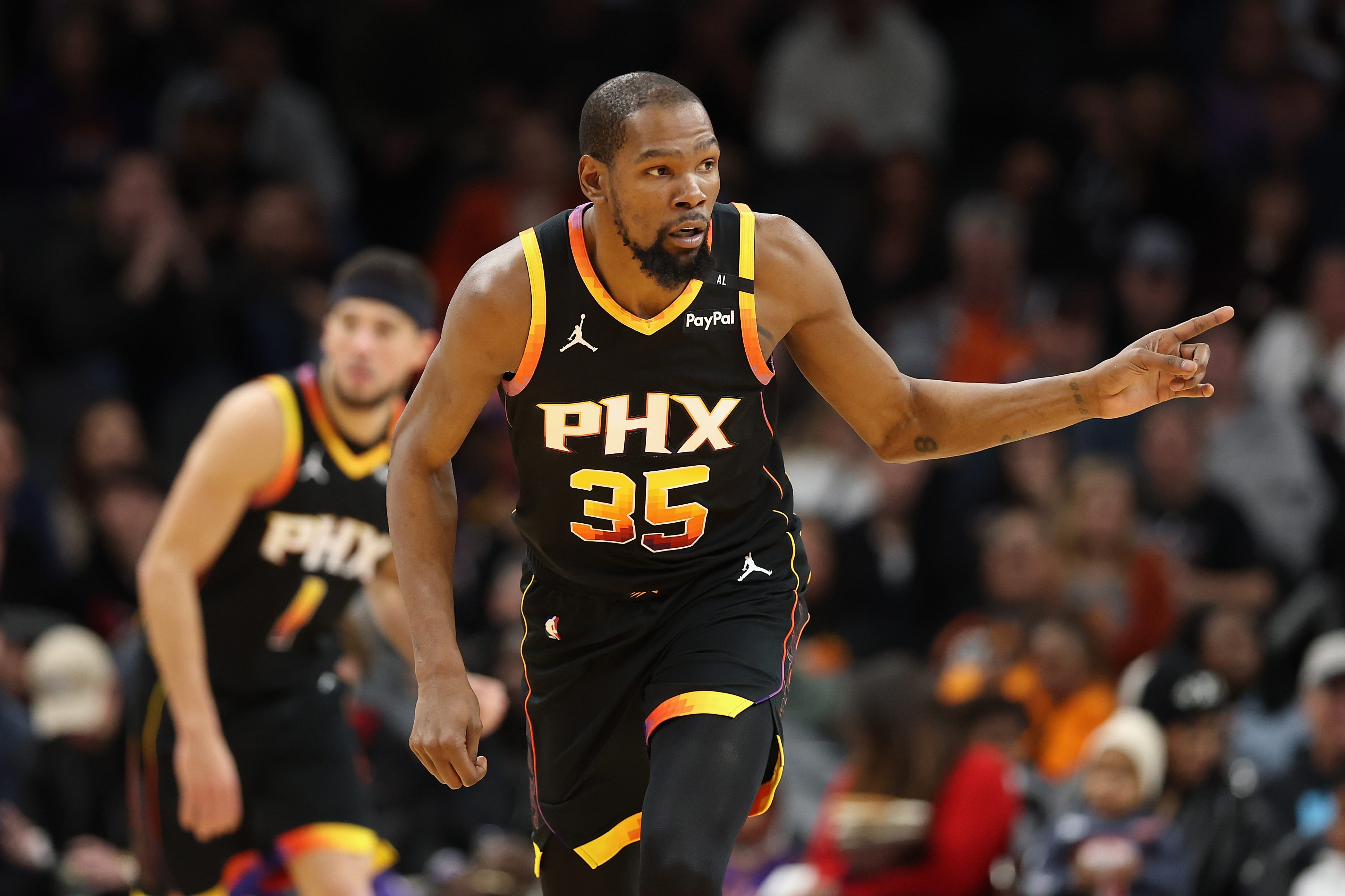 Phoenix Suns star Kevin Durant fires back at negative fans on X, asks ...