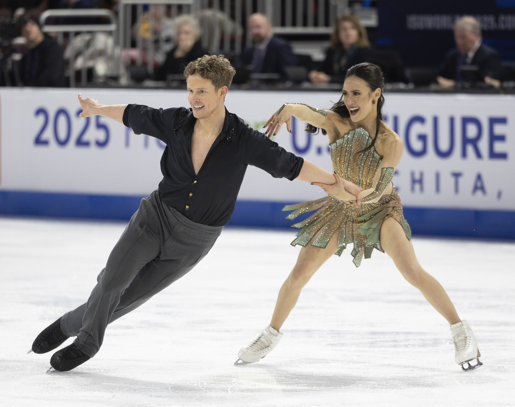 Madison Chock and Evan Bates match the U.S. record by winning their ...