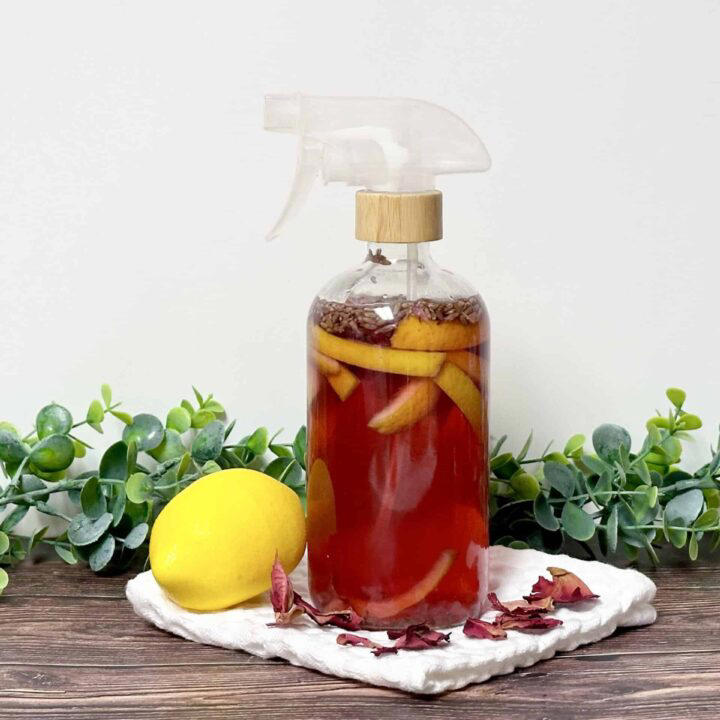 DIY Rose Petal and Lavender Cleaning Spray