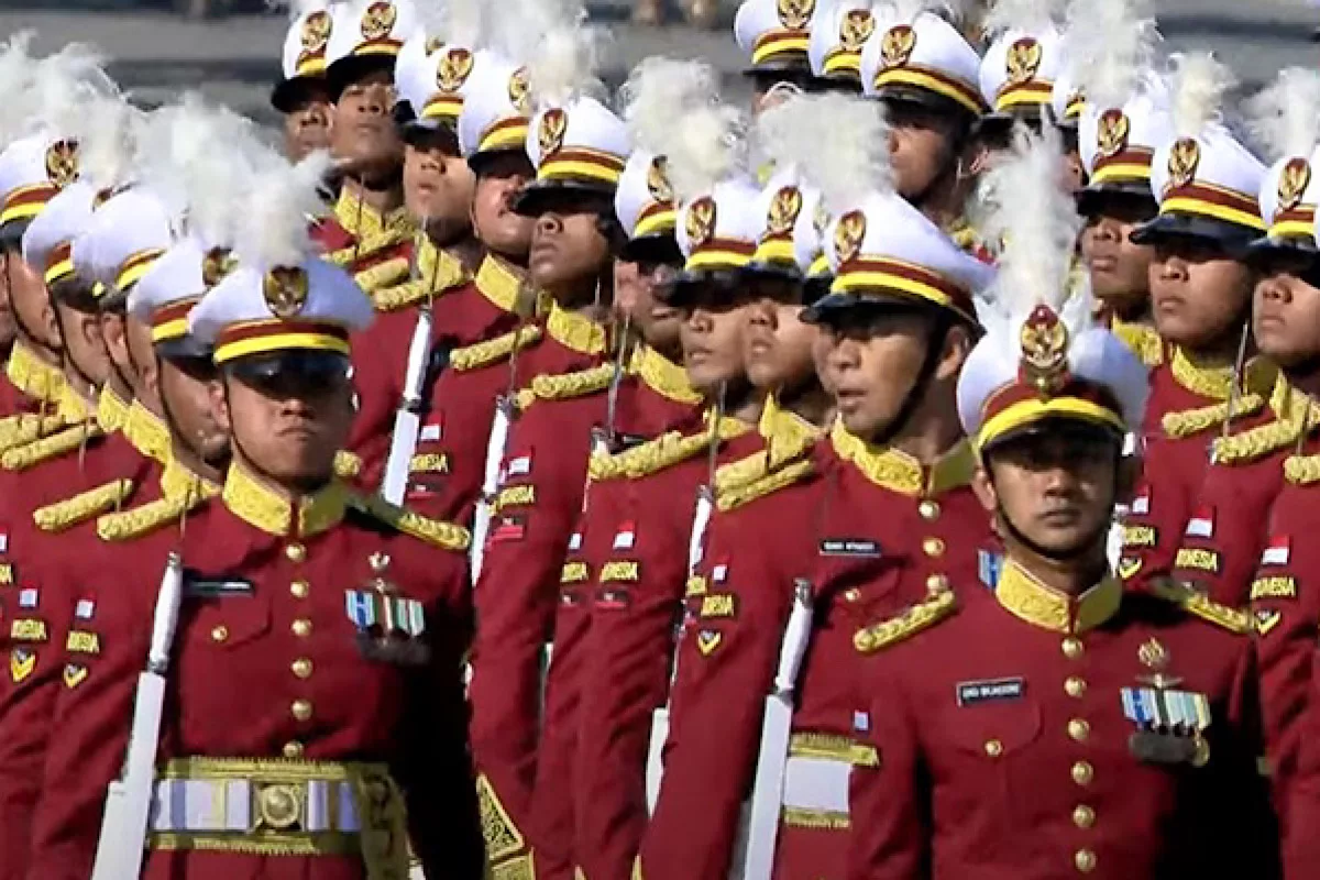 Indonesian armed forces contingent participates in Republic Day Parade