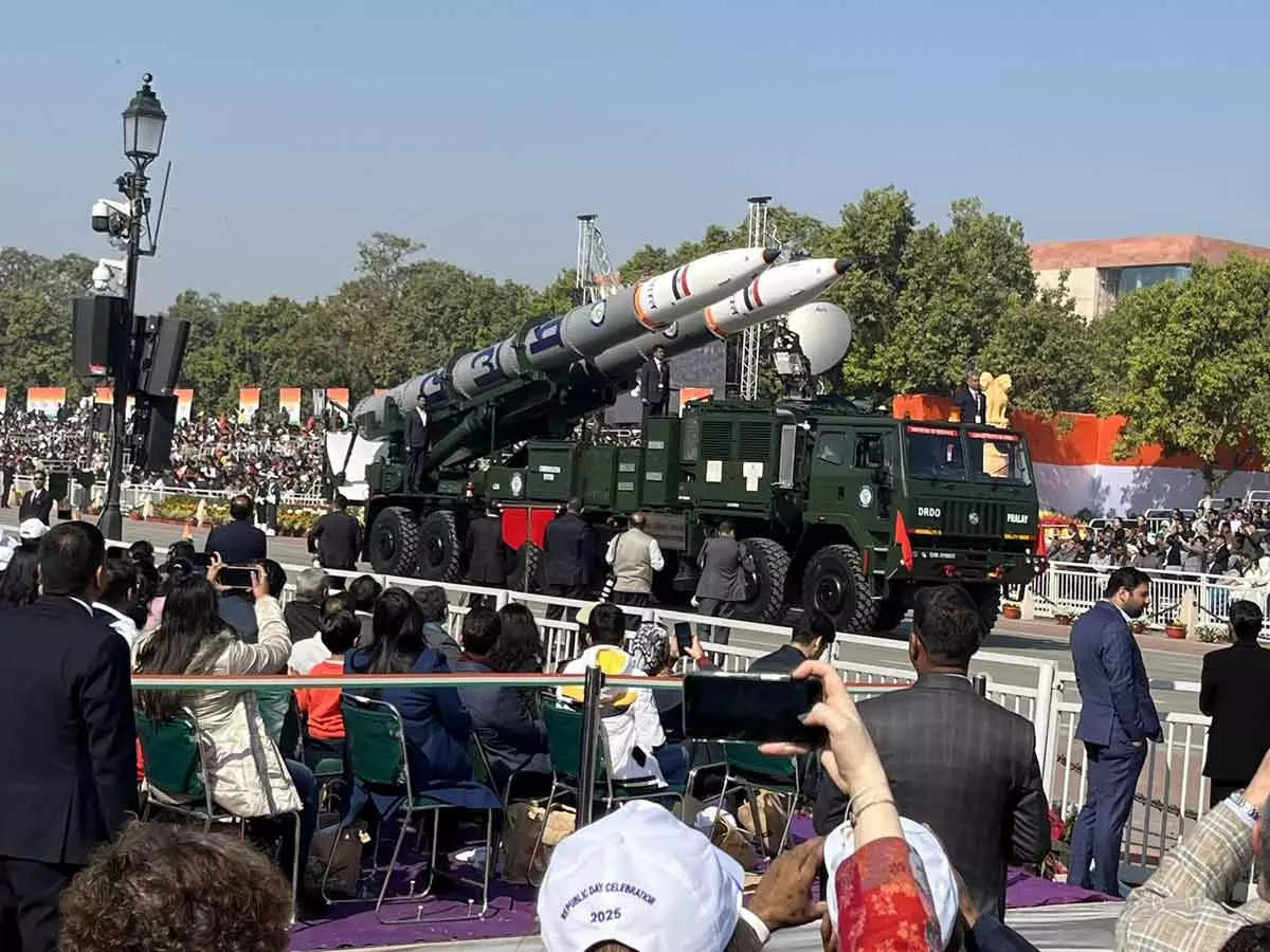 Pralay missile makes debut at Republic Day parade
