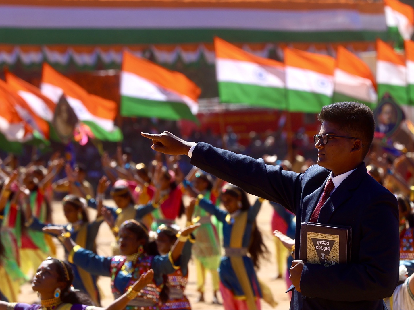 La India celebra con su tradicional desfile en Nueva Delhi el 76º Día ...