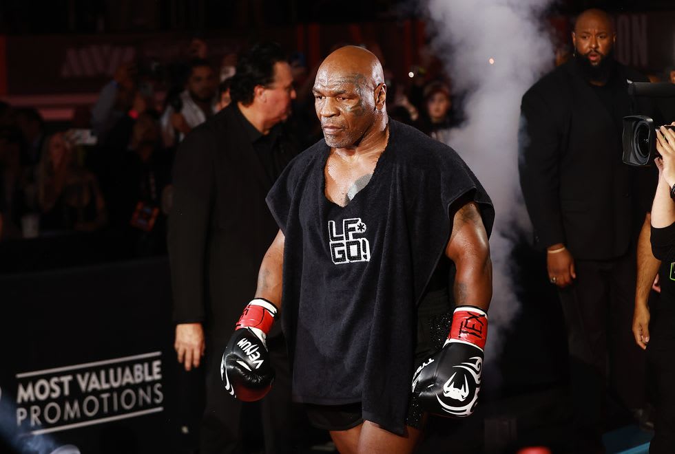 Mike Tyson, 58, receives new world ranking two months on from Jake Paul ...