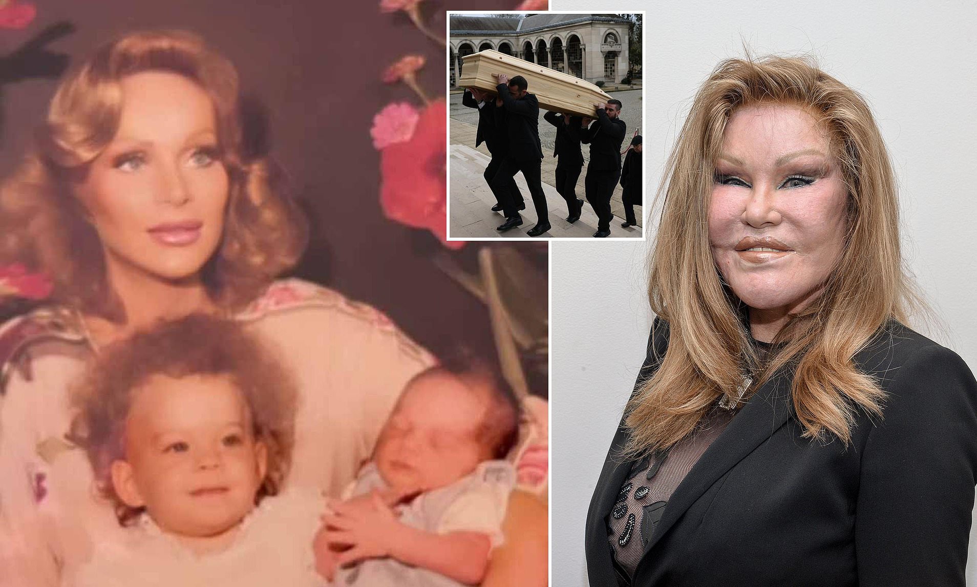How feud saw Jocelyn Wildenstein laid to rest with her children absent