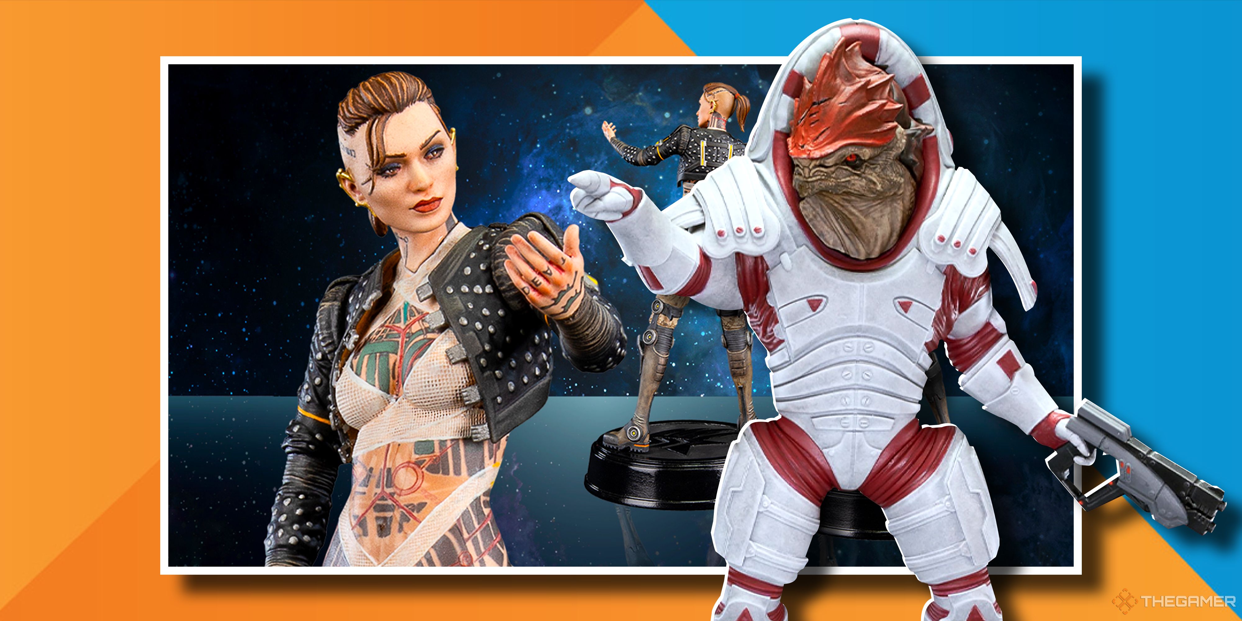 New Mass Effect Statues Revealed For Jack, Legion And Wrex