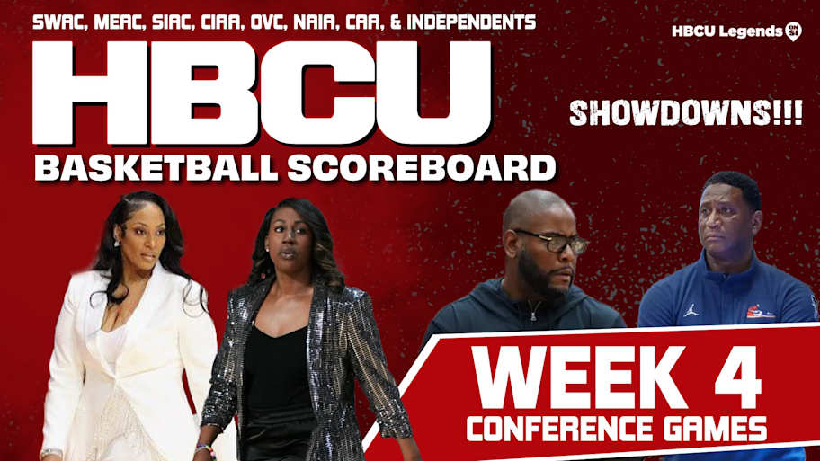 HBCU Basketball's Conference Games Scoreboard - Week 4
