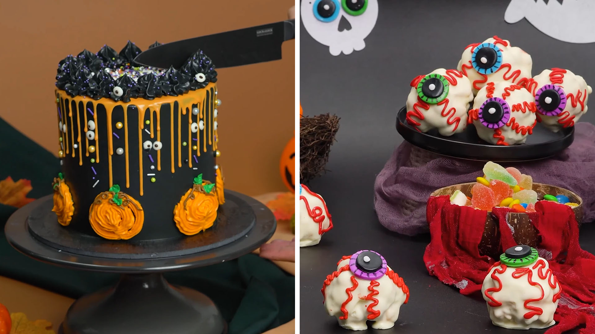 Spooky Halloween Cake Design | Creative Halloween Cake Decorating Ideas ...