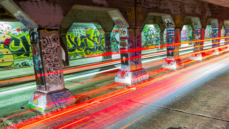 One Of America's Most Renowned Legal Graffiti Sites Is An Ever-Changing ...