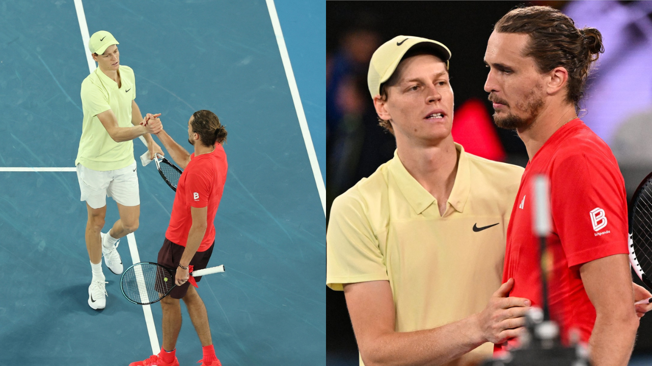 Australian Open 2025: Jannik Sinner consoles crying Alexander Zverev ...
