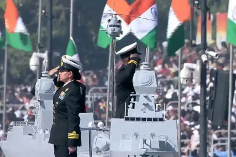 India unveils maritime might with INS Surat, INS Nilgiri, INS Vagsheer ...