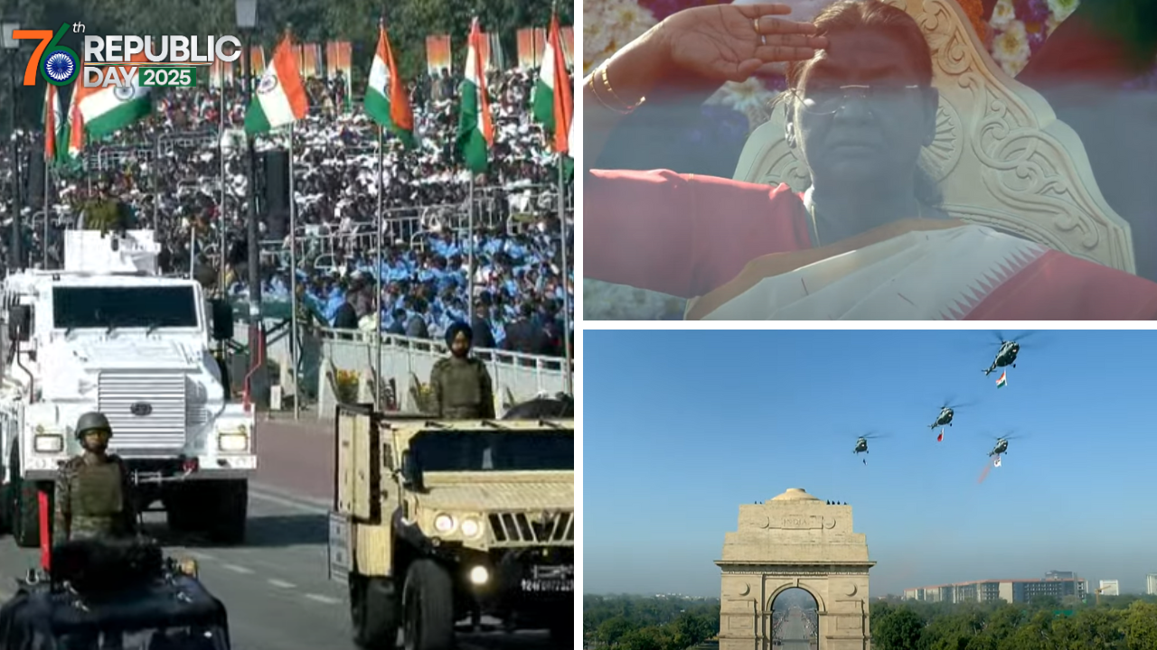 India celebrates its 76th Republic Day. A look at all the updates