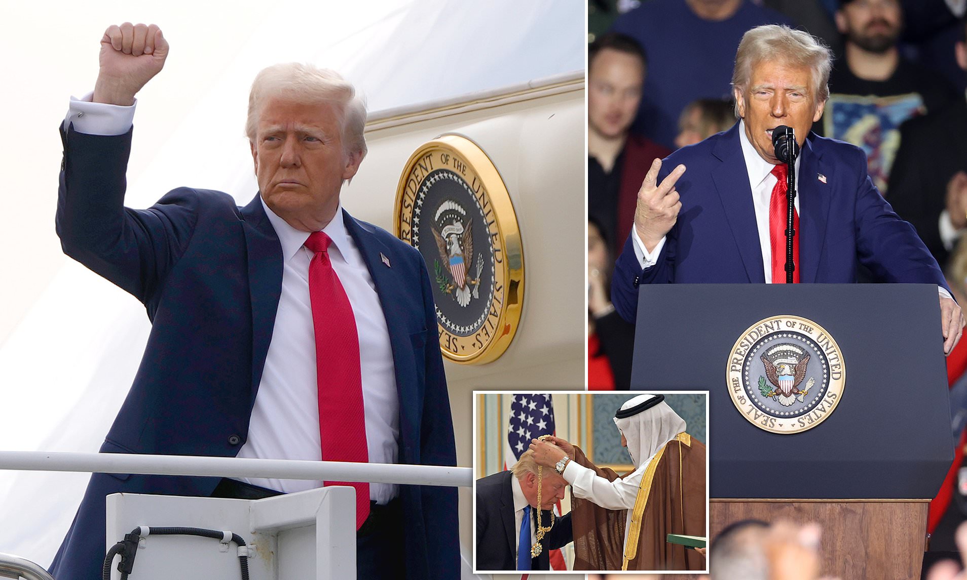Trump shocks as he reveals top two contenders for first foreign visit