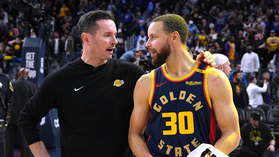 Steph Curry's classy gesture to JJ Redick despite Lakers beating Warriors