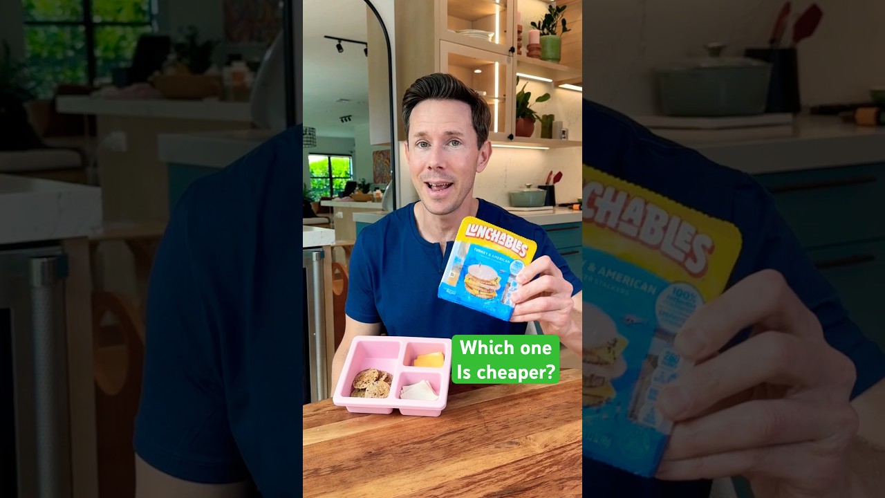 Comparing Lunchables vs Homemade Lunch