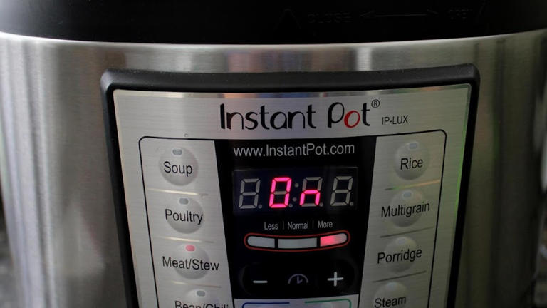 The pressure cooker really makes this corned beef tender, juicy, and ...