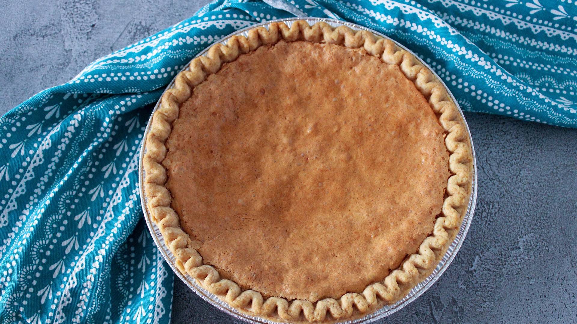 What A Lovely Chess Pie Recipe! Mom's Chess Pie