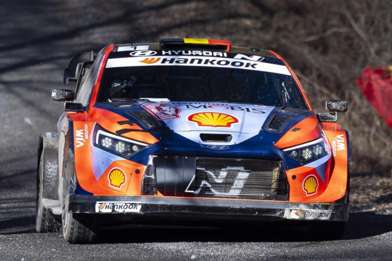 WRC Rallye Monte-Carlo 2025: Thierry Neuville erhält 10.000-Euro-Strafe