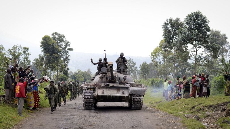 Fighting near Goma escalates as M23 Rebels advance