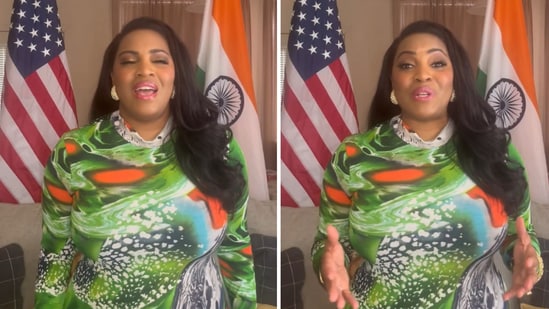 US actress shares soulful rendition of India's national anthem on ...