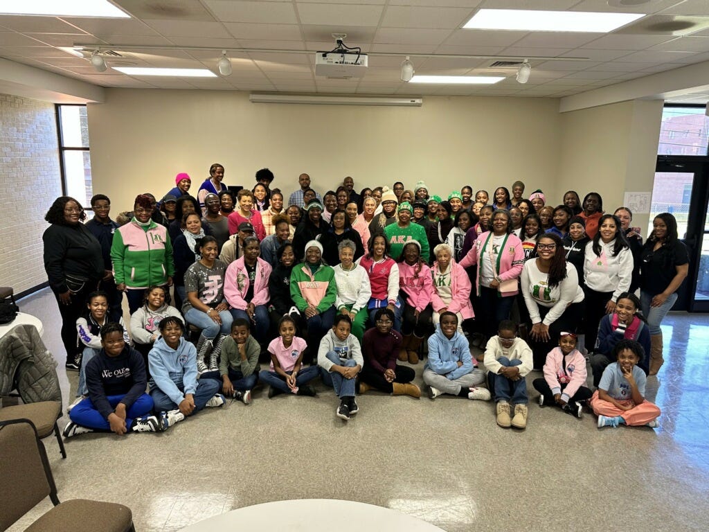 AKA leads the way on MLK Day volunteer effort in Fayetteville