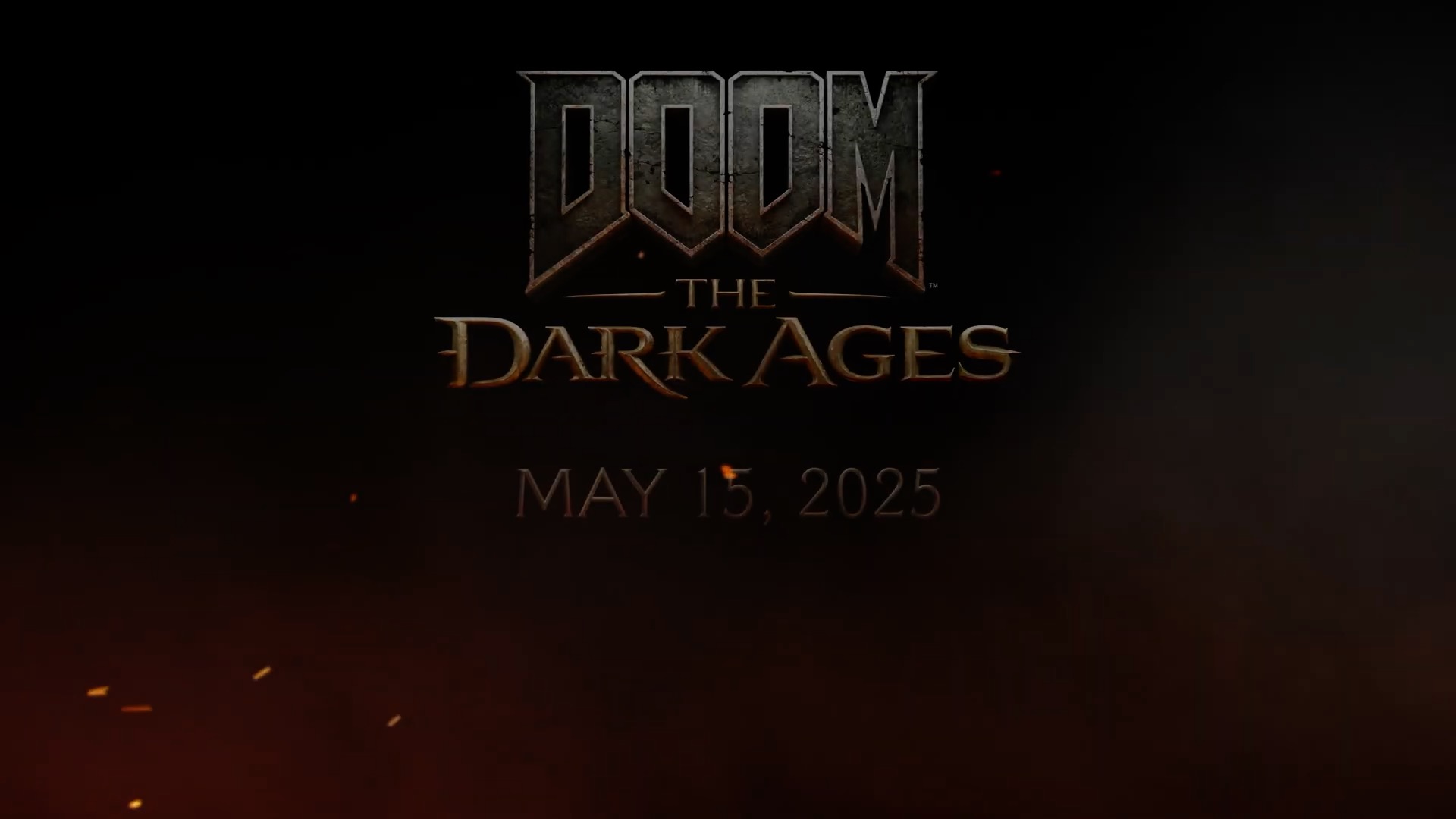 Doom The Dark Ages Official Release Date Trailer