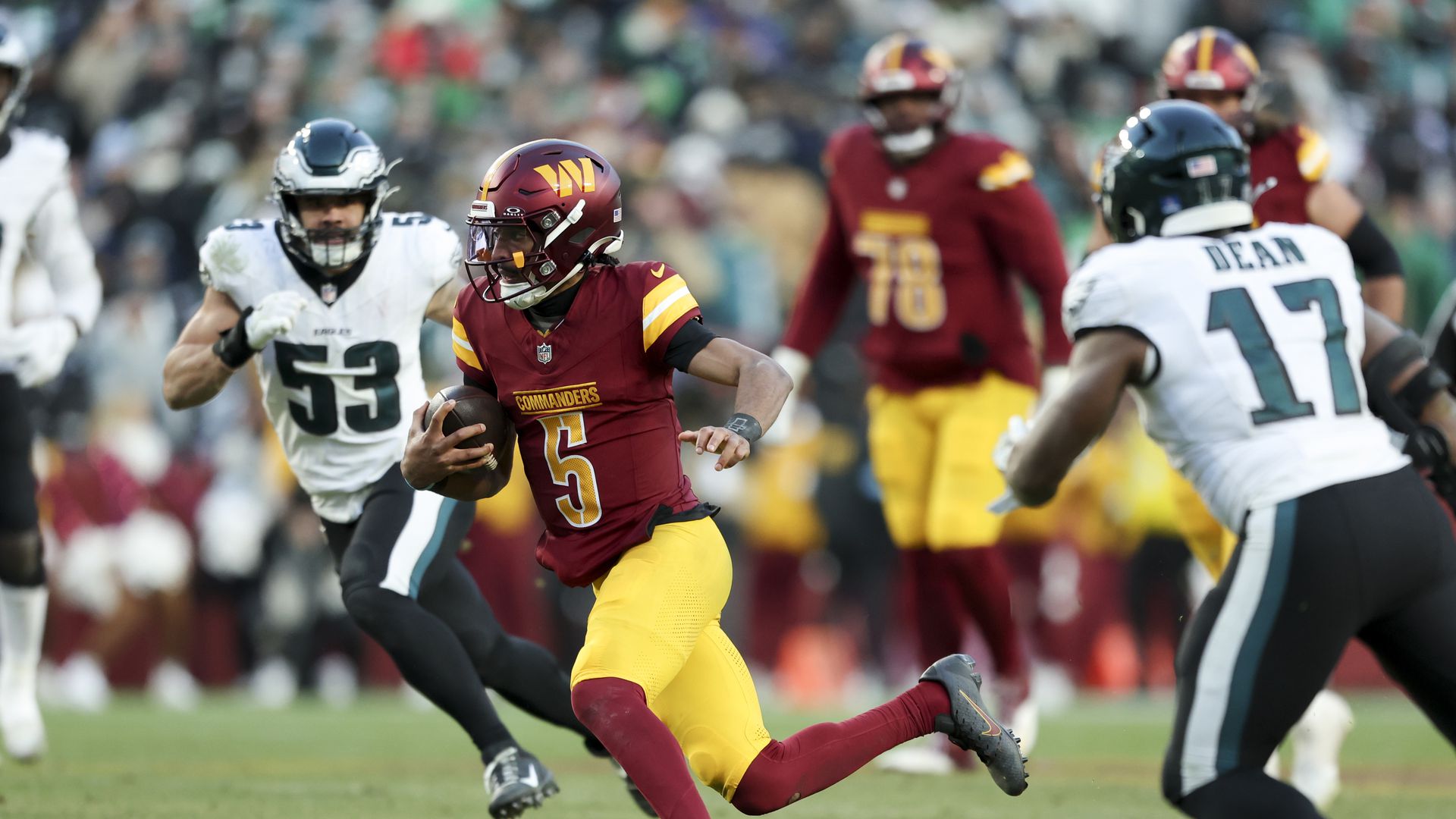 Commanders vs Eagles: How to watch, TV schedule, streaming, odds and more