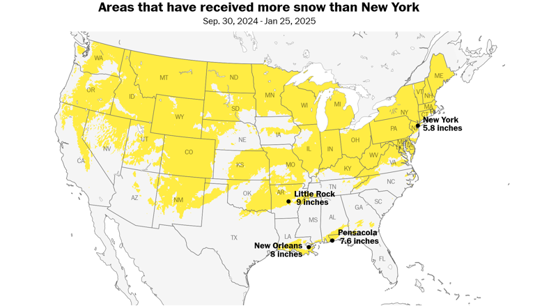 These maps show how winter has flipped upside down in the U.S.