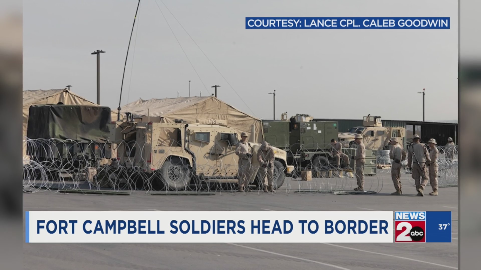 Fort Campbell soldiers sent to southern border