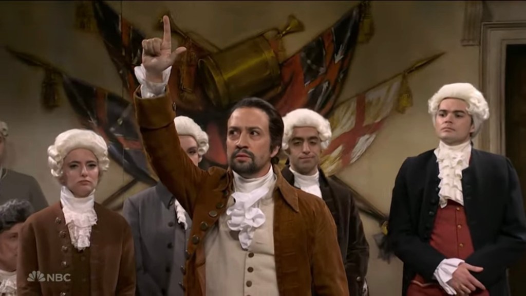Lin-Manuel Miranda reprises ‘Hamilton’ role for ‘SNL’ cold open — as ...
