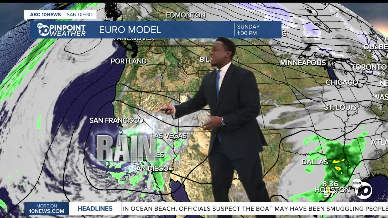 ABC 10News Pinpoint Weather with Moses Small: Southern California ...