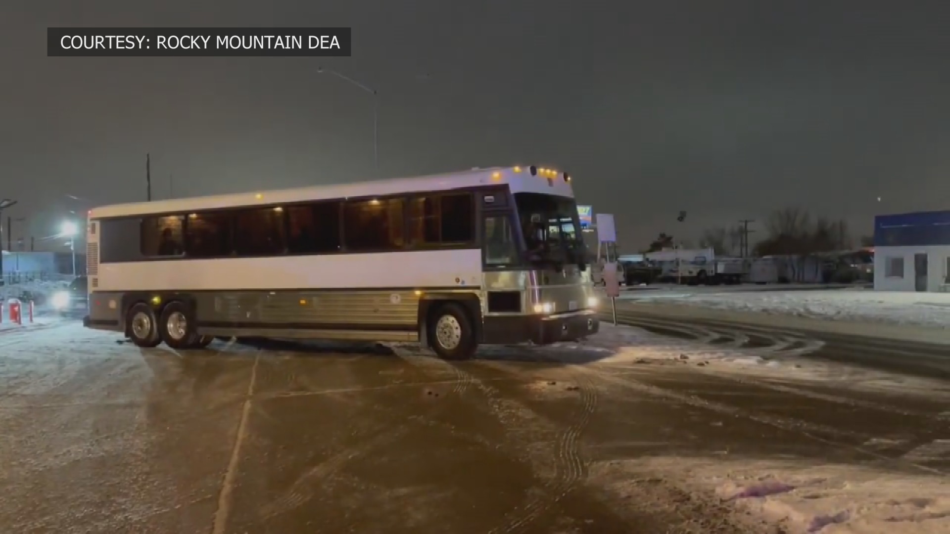 Rocky Mountain DEA raid bus video