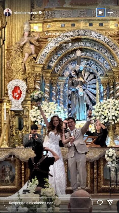 Así fue la espectacular boda de Damián Bernal ‘El Champ’ de Masterchef ...