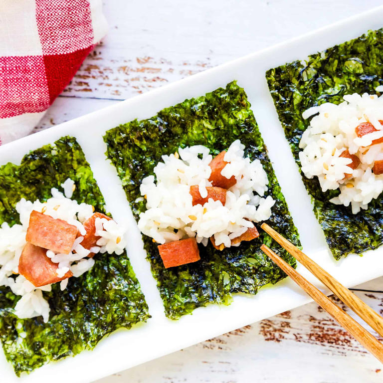Spam Seaweed Wrap – Ready in Just 5 Minutes!