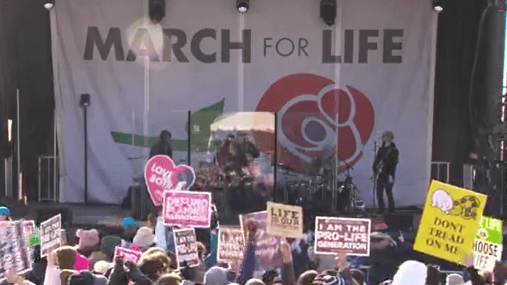 Over 4,000 march to State Capitol in Pro-Life Rally
