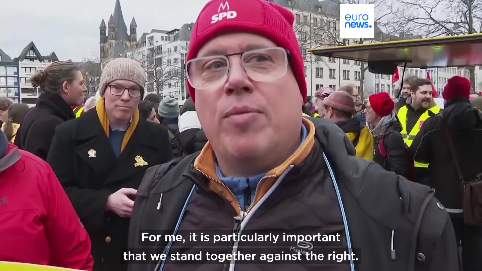 Thousands protest in Germany against the far-right as AfD party begins ...
