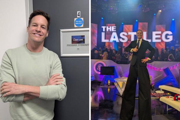 'Not every day you're Trump’s son': Swindon stilt walker on Channel 4 show