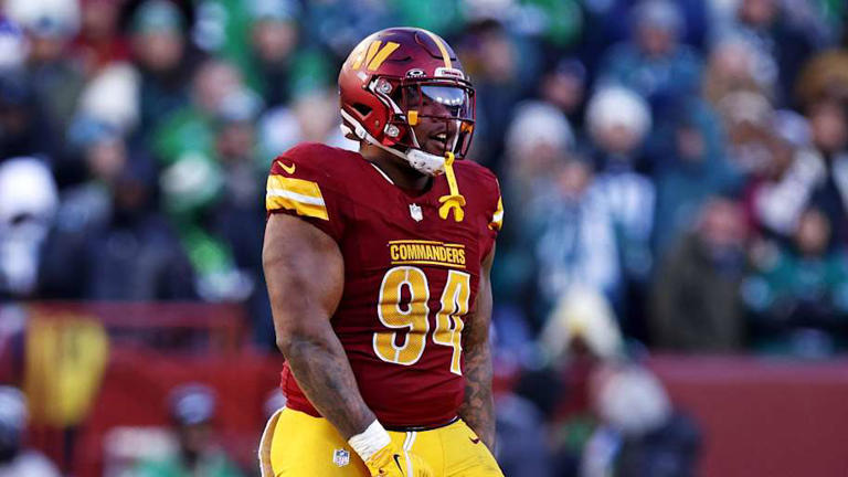 Washington Commanders reveal inactives before NFC title game vs. Eagles